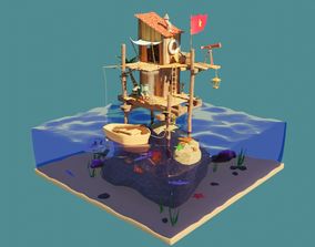 Animated Shack 3D Models | CGTrader
