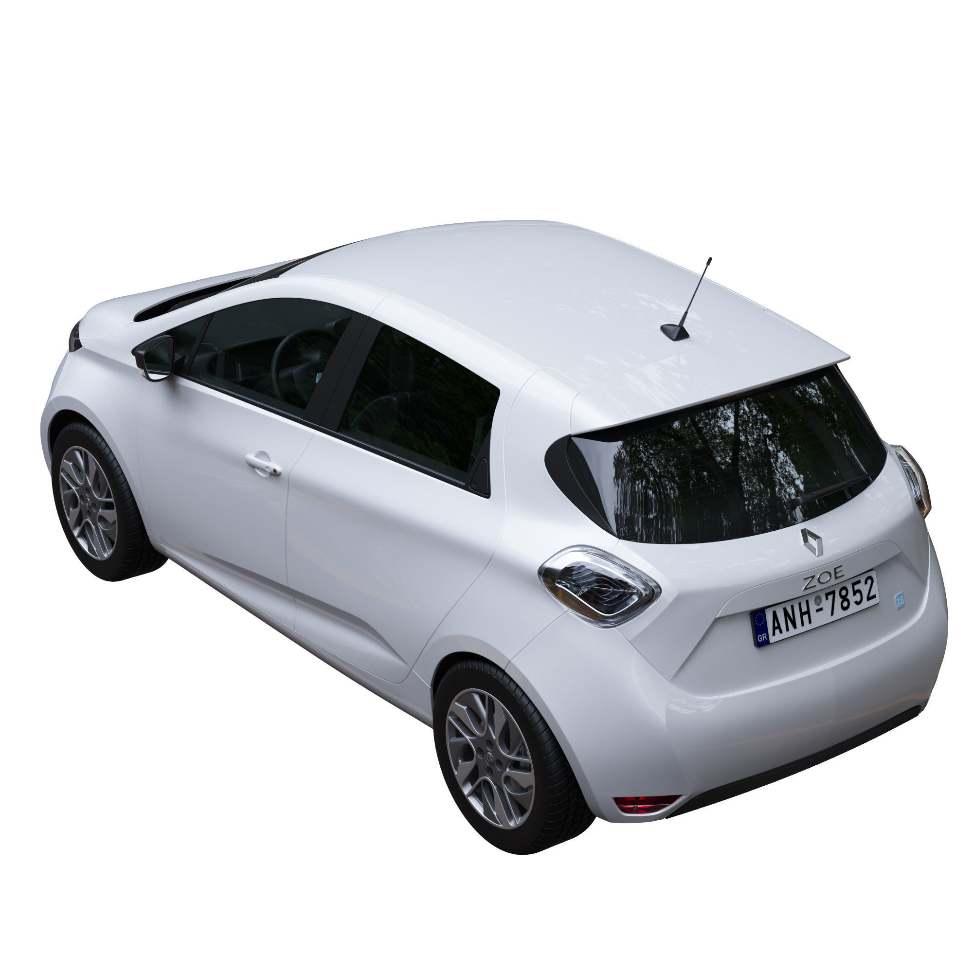 RENAULT ZOE 2013 3D model | CGTrader