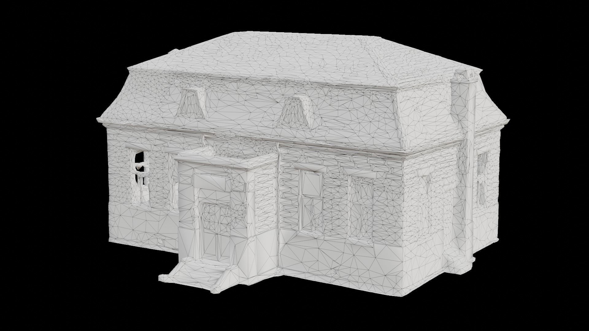 Hashimoto farm office 3D model | CGTrader