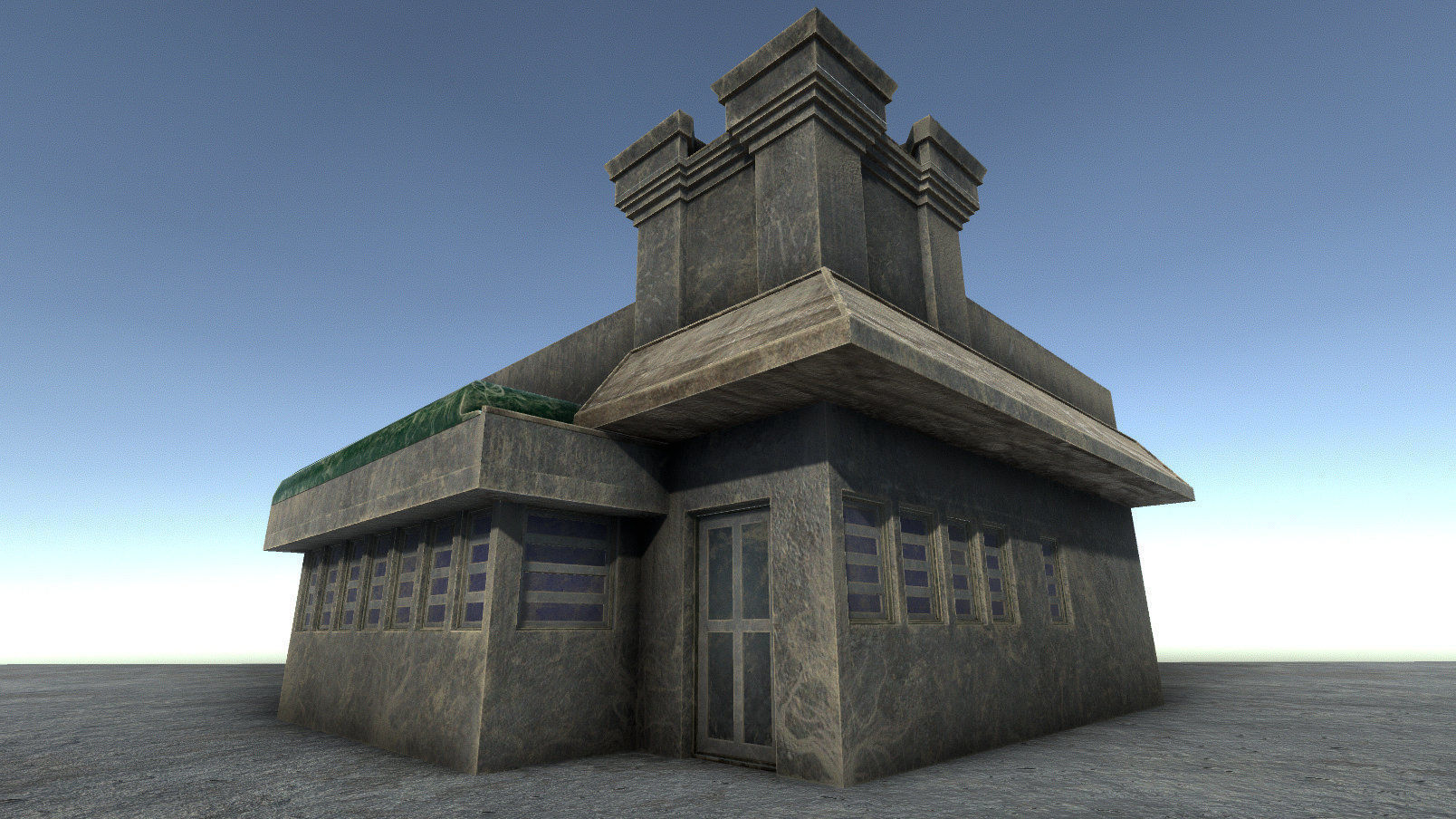 3D model 42 buildings for Unity and Unreal Engine Package VR / AR / low ...