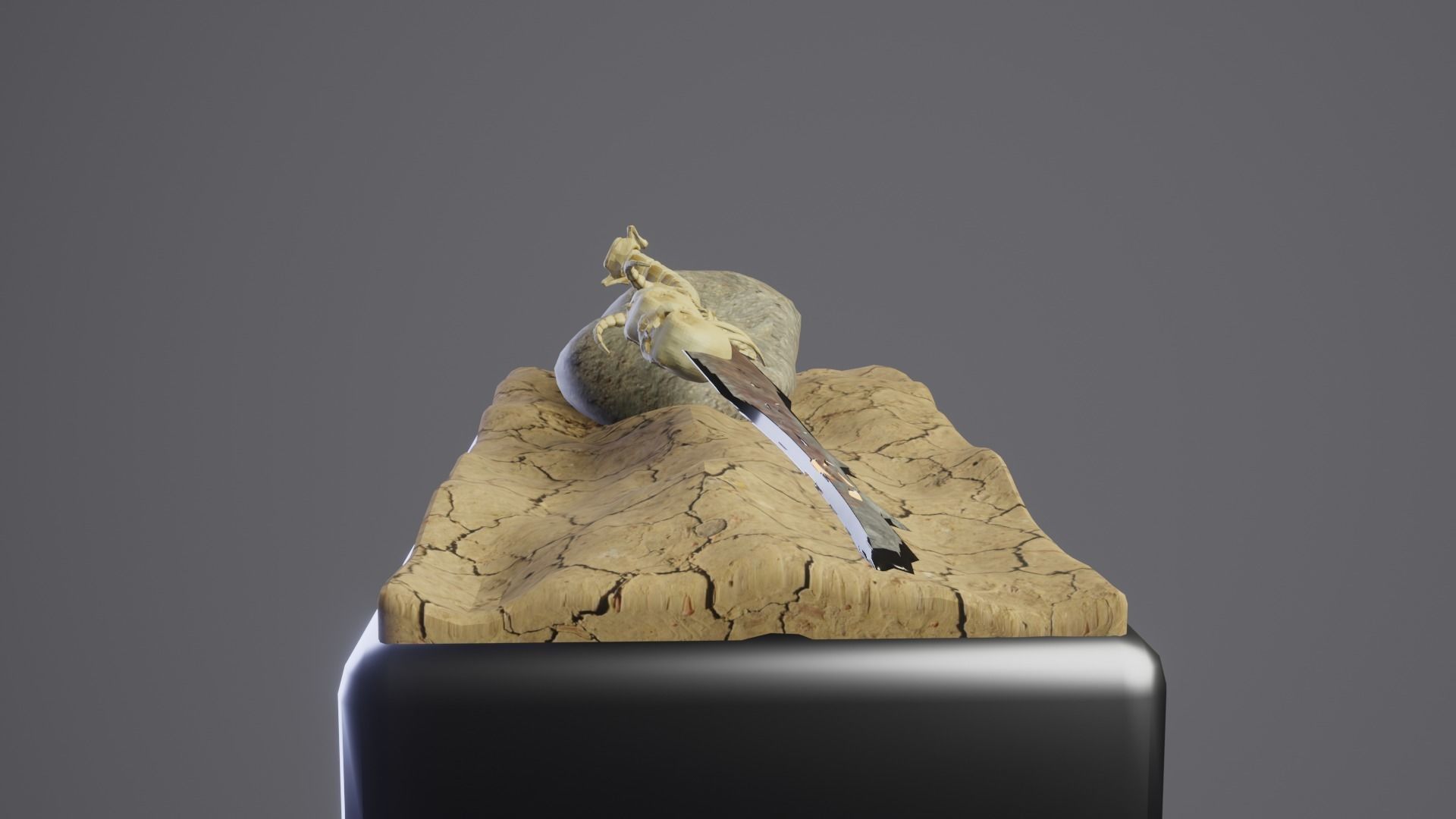 Bone Great Sword 3D model | CGTrader