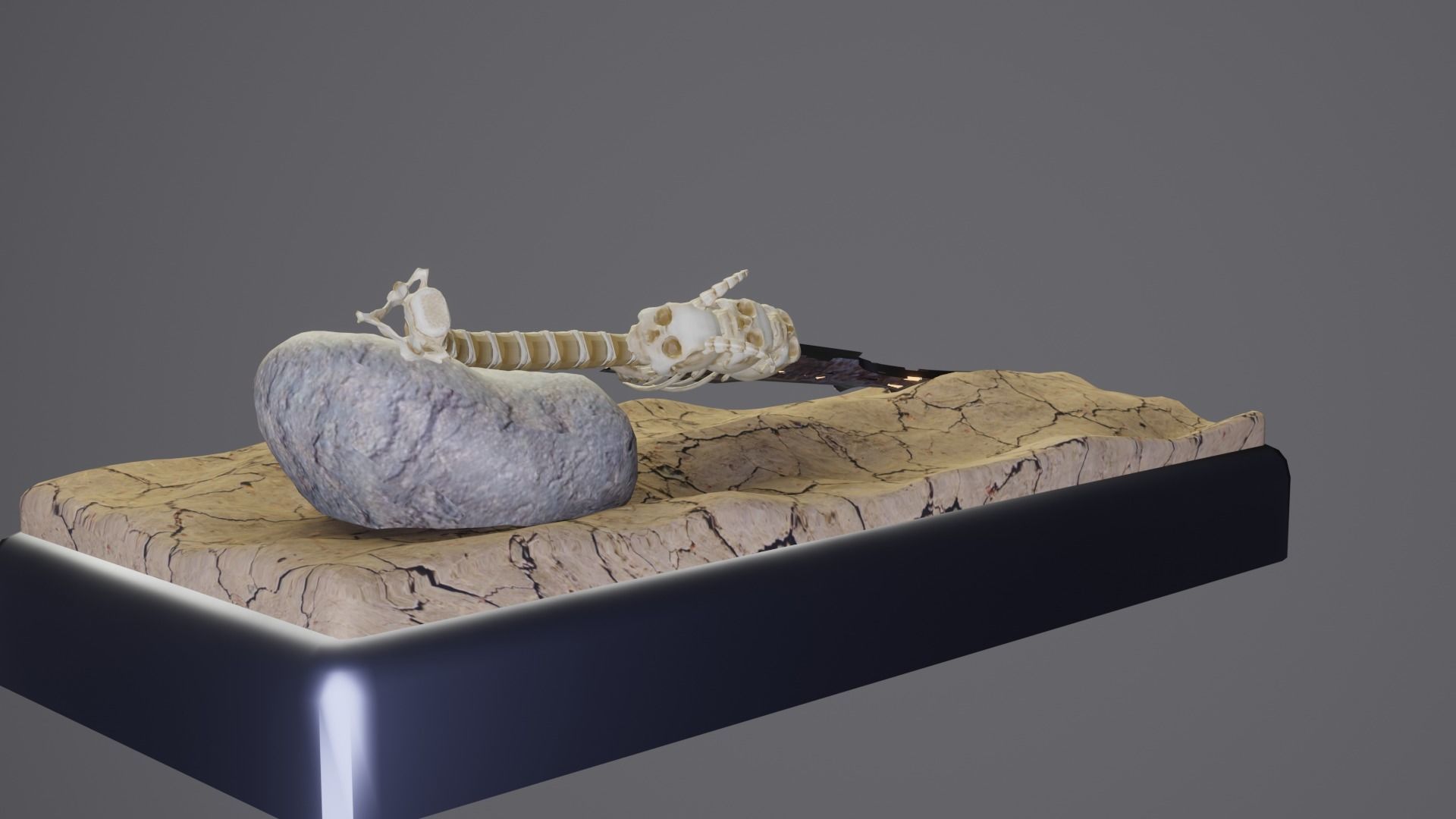 Bone Great Sword 3D model | CGTrader