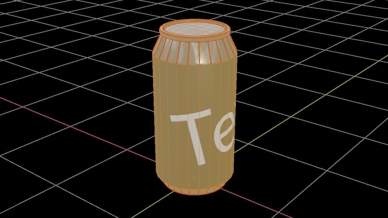 3D model Can of Soda Low-poly VR / AR / low-poly | CGTrader
