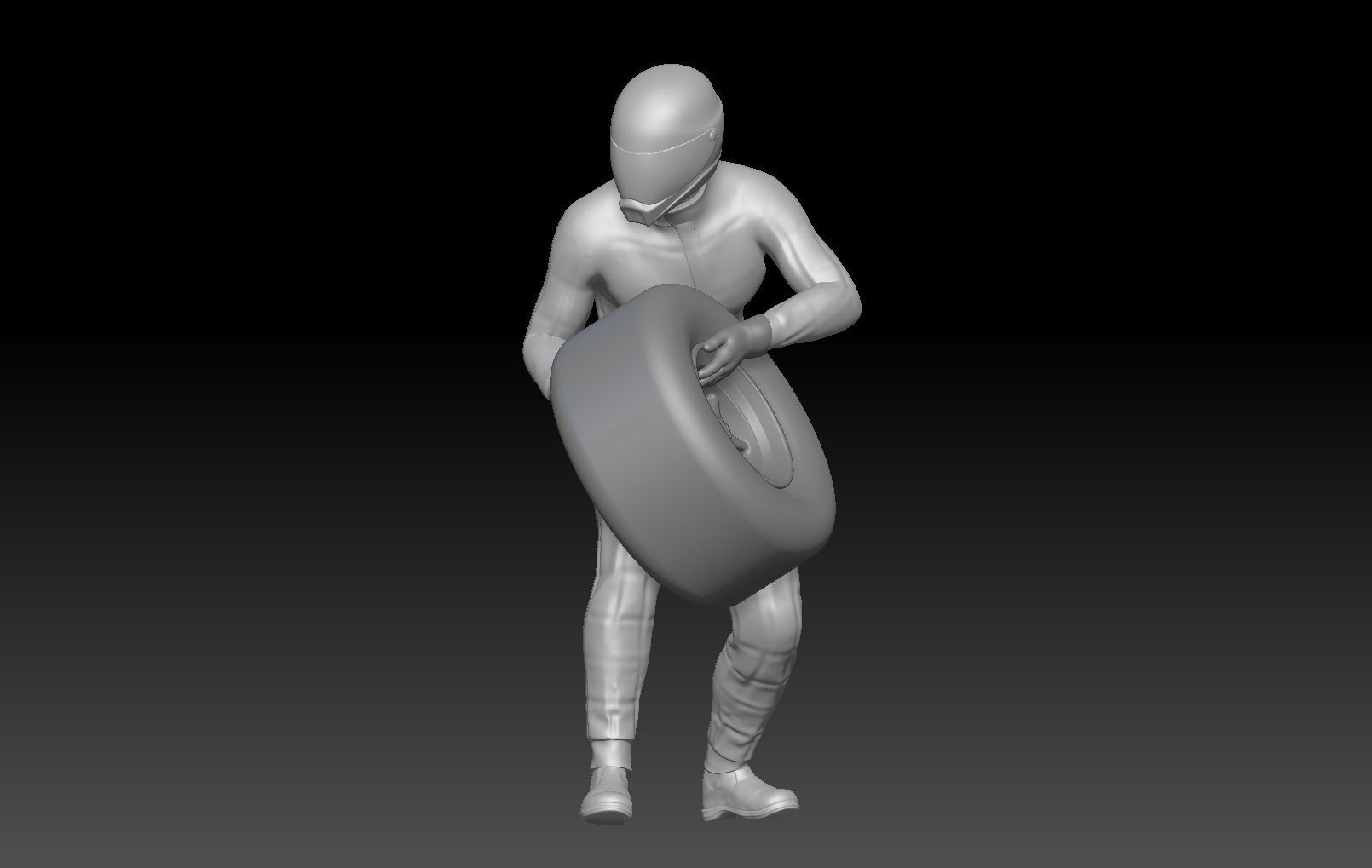 FORMULA ONE PIT STOP 13 3D model 3D printable | CGTrader