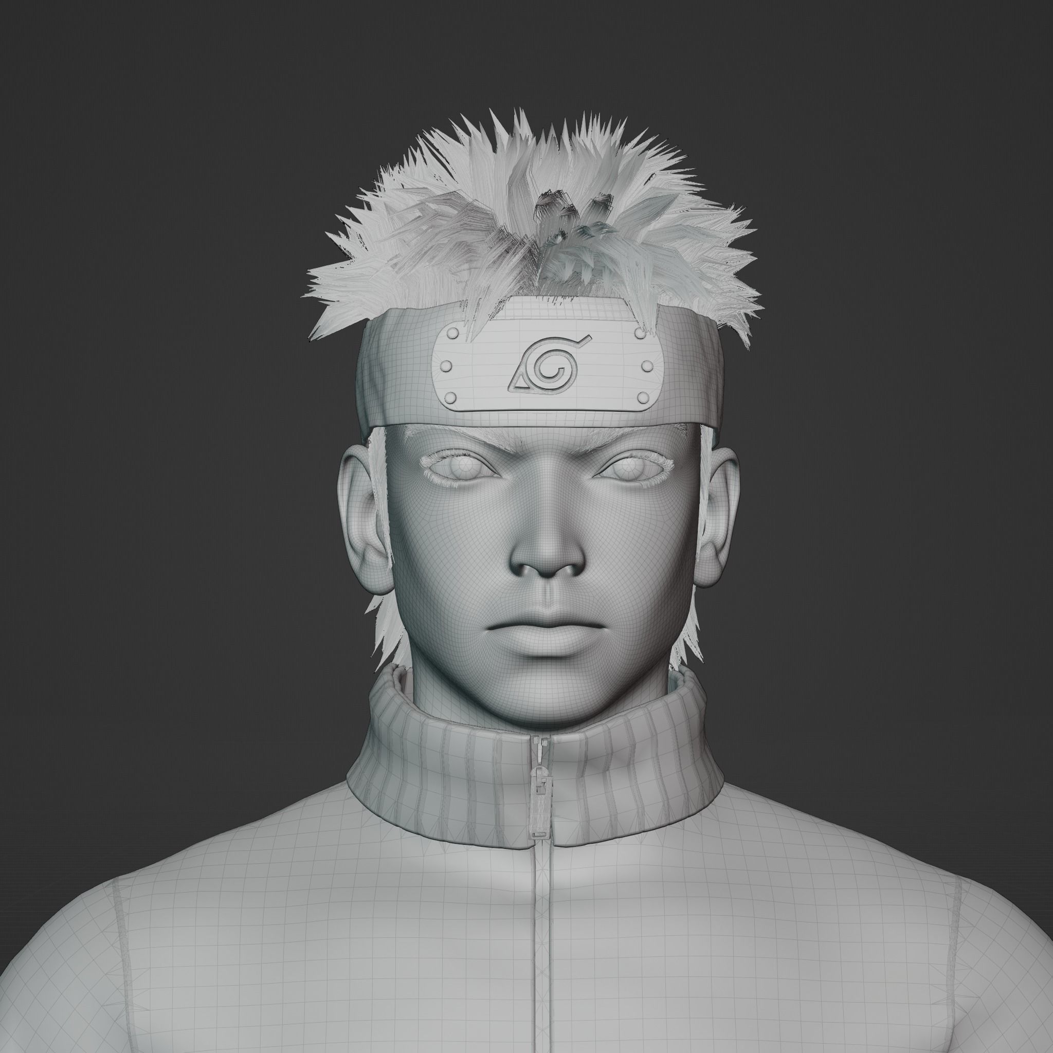 Realistic Naruto character 3D model | CGTrader