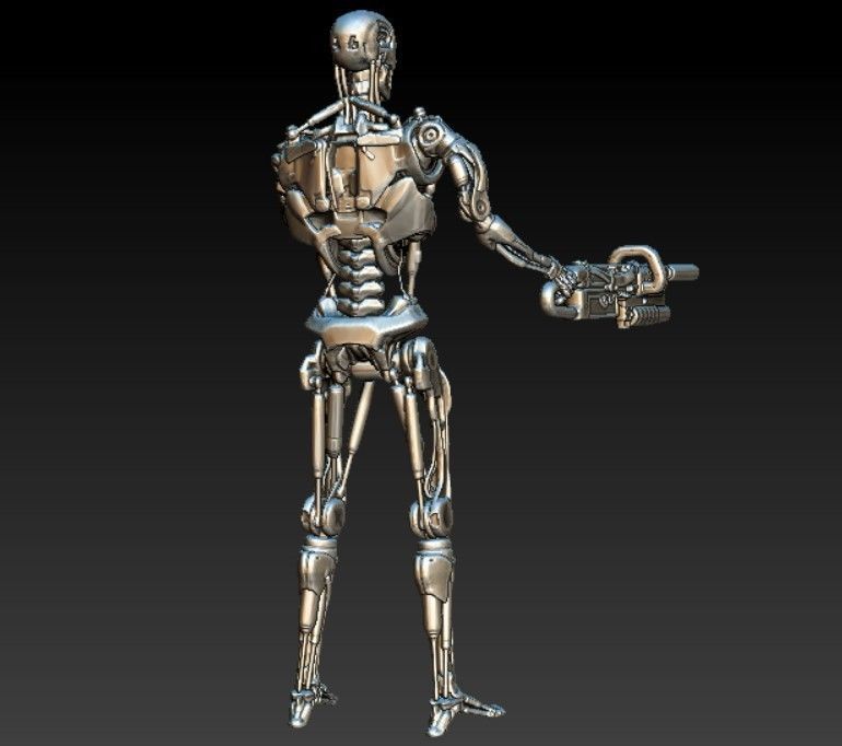 Terminator T800 STL 3D model 3D printable | CGTrader