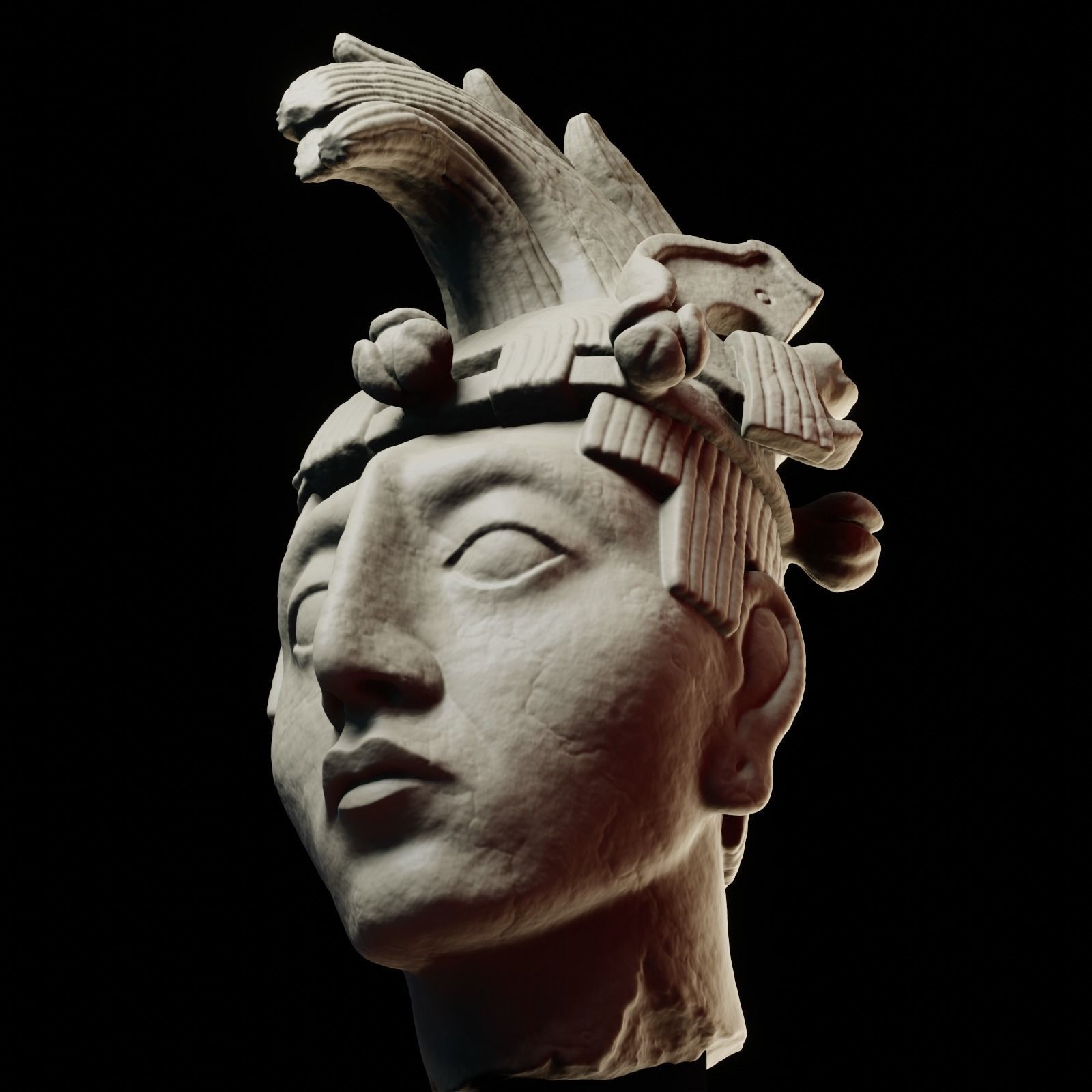 Pakal the Great 3D model 3D printable | CGTrader