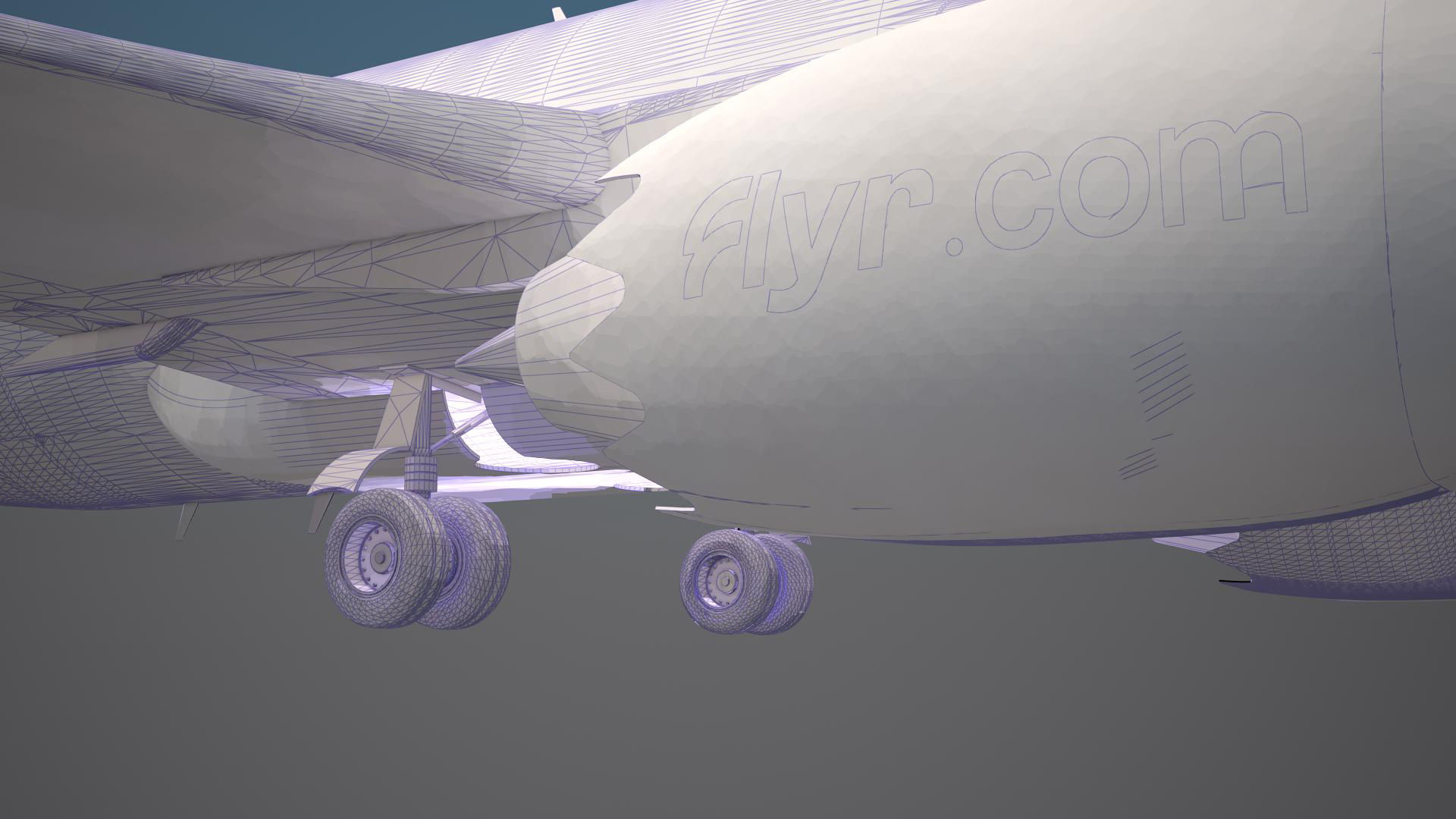 FLYR Air Boeing 737 Max 8 3D model | CGTrader