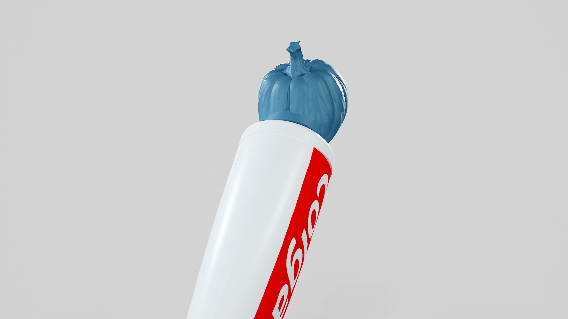 Pumpkin - Toothpaste Cup 03 STL 3D model 3D printable | CGTrader
