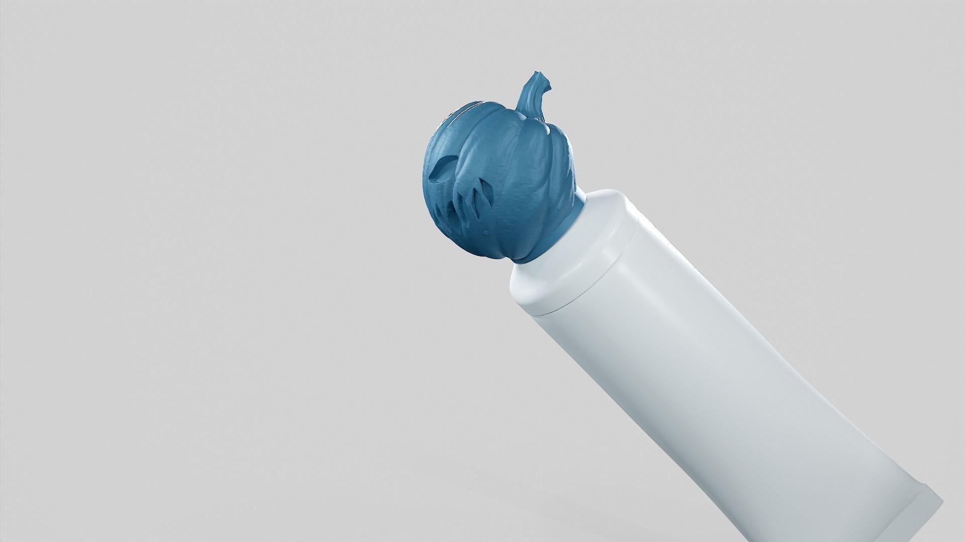 Pumpkin - Toothpaste Cup 03 STL 3D model 3D printable | CGTrader