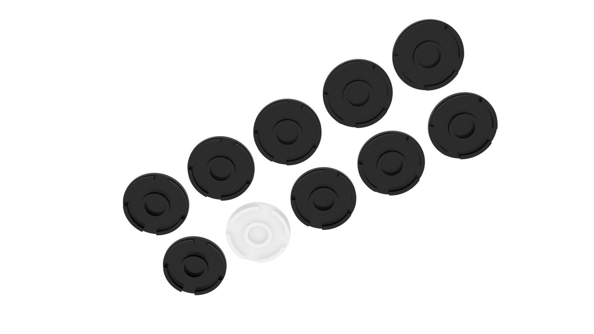 Planets Lego Tiles Set 3D model | CGTrader