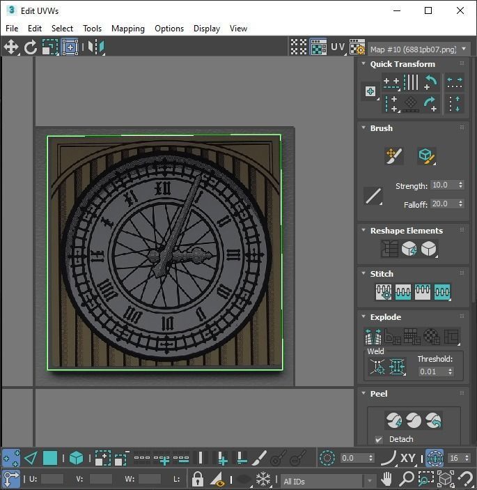 Clock Lego Tiles Set 3D model | CGTrader