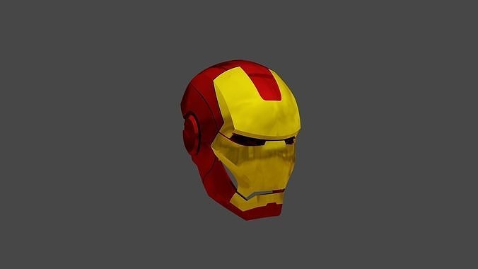 Ironman Mark III Helmet free 3D model | CGTrader