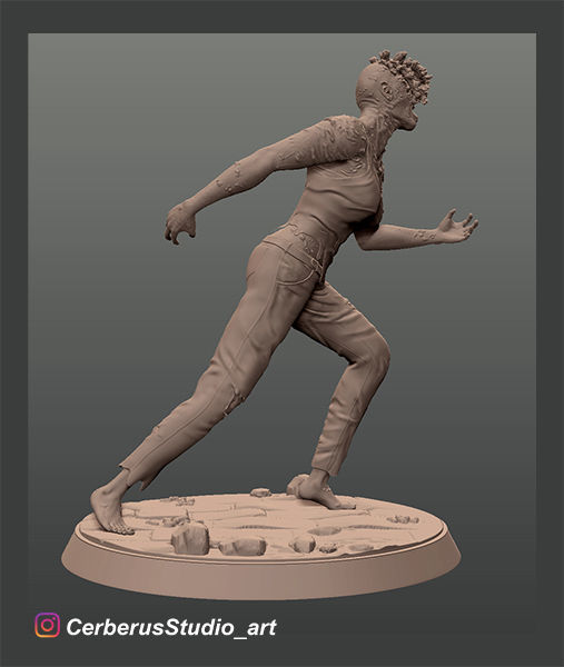 The last of us - Clicker-chasqueador 3D model 3D printable | CGTrader