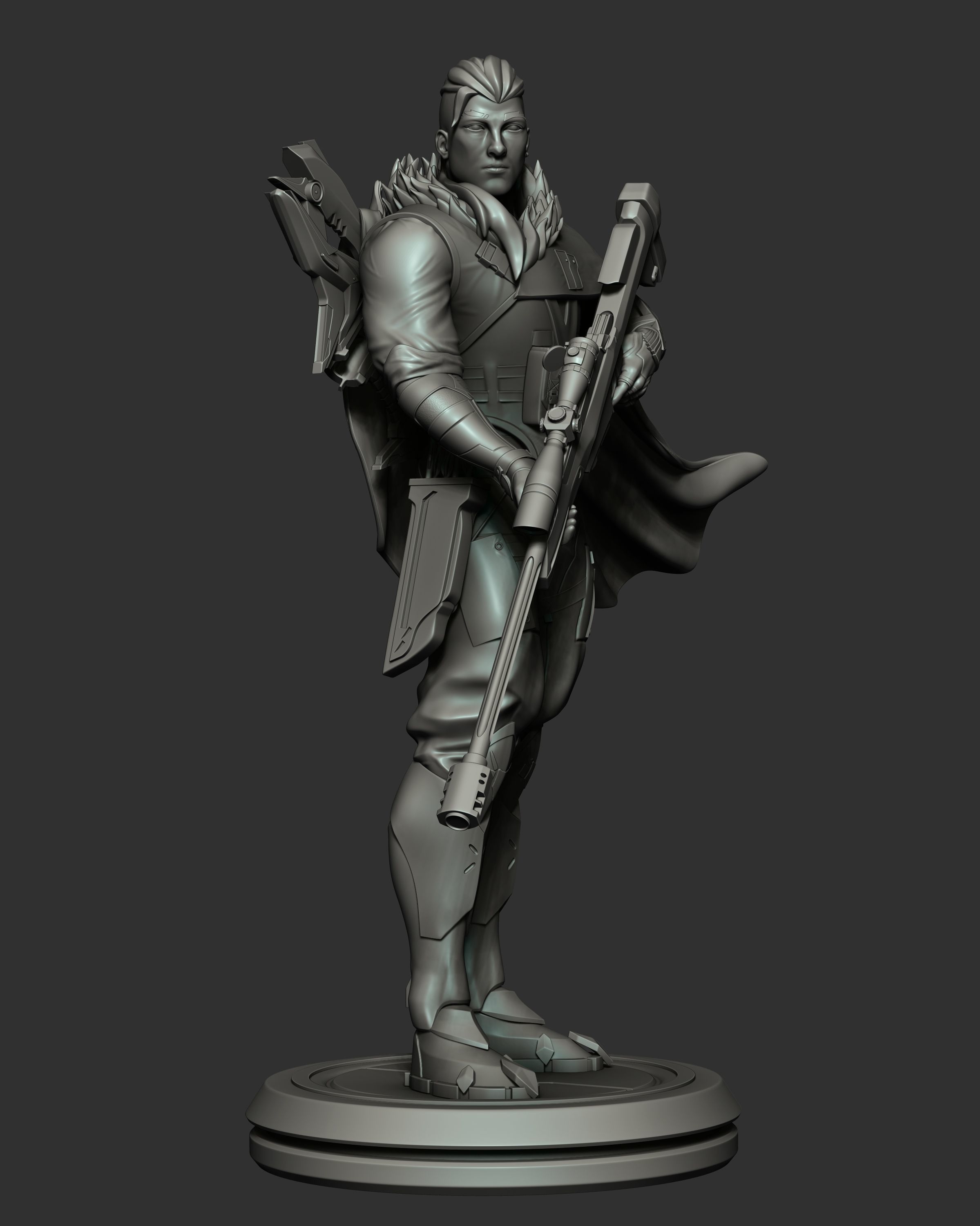Sova agent valorant 3D model 3D printable | CGTrader