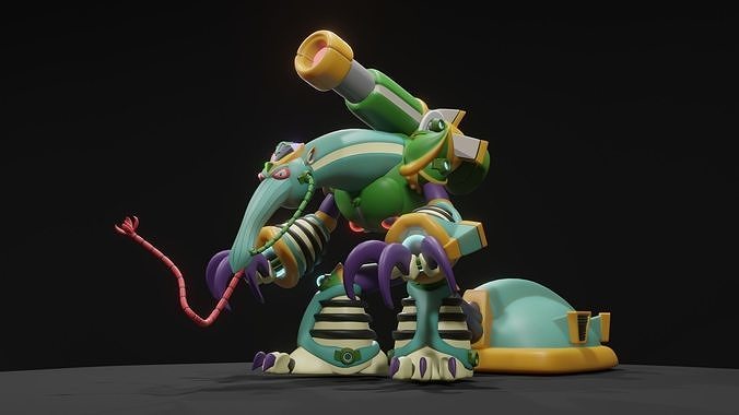 Snipe Anteator 3D model rigged | CGTrader