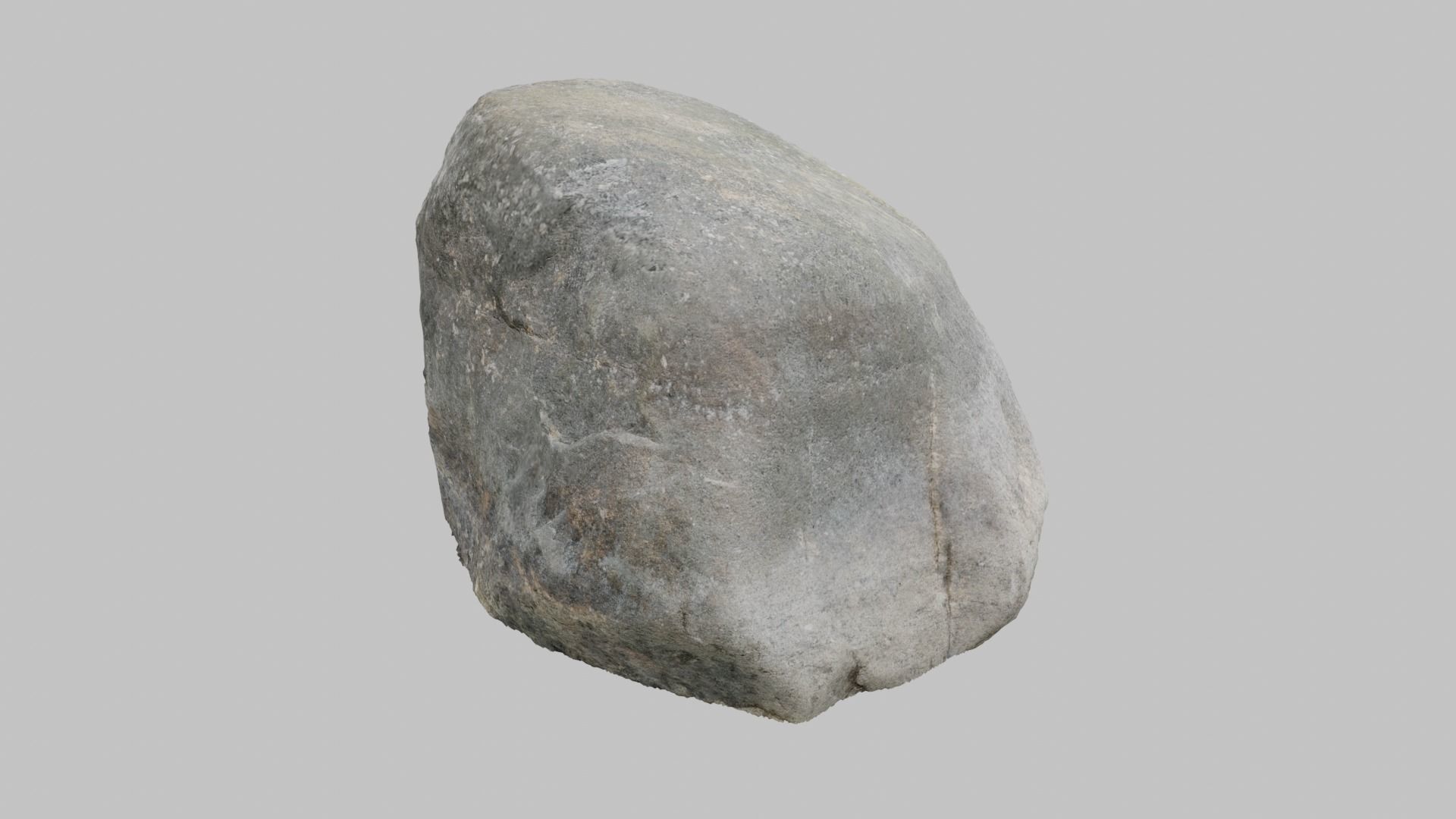 Gray Boulder - Varying LOD free VR / AR / low-poly 3D model | CGTrader