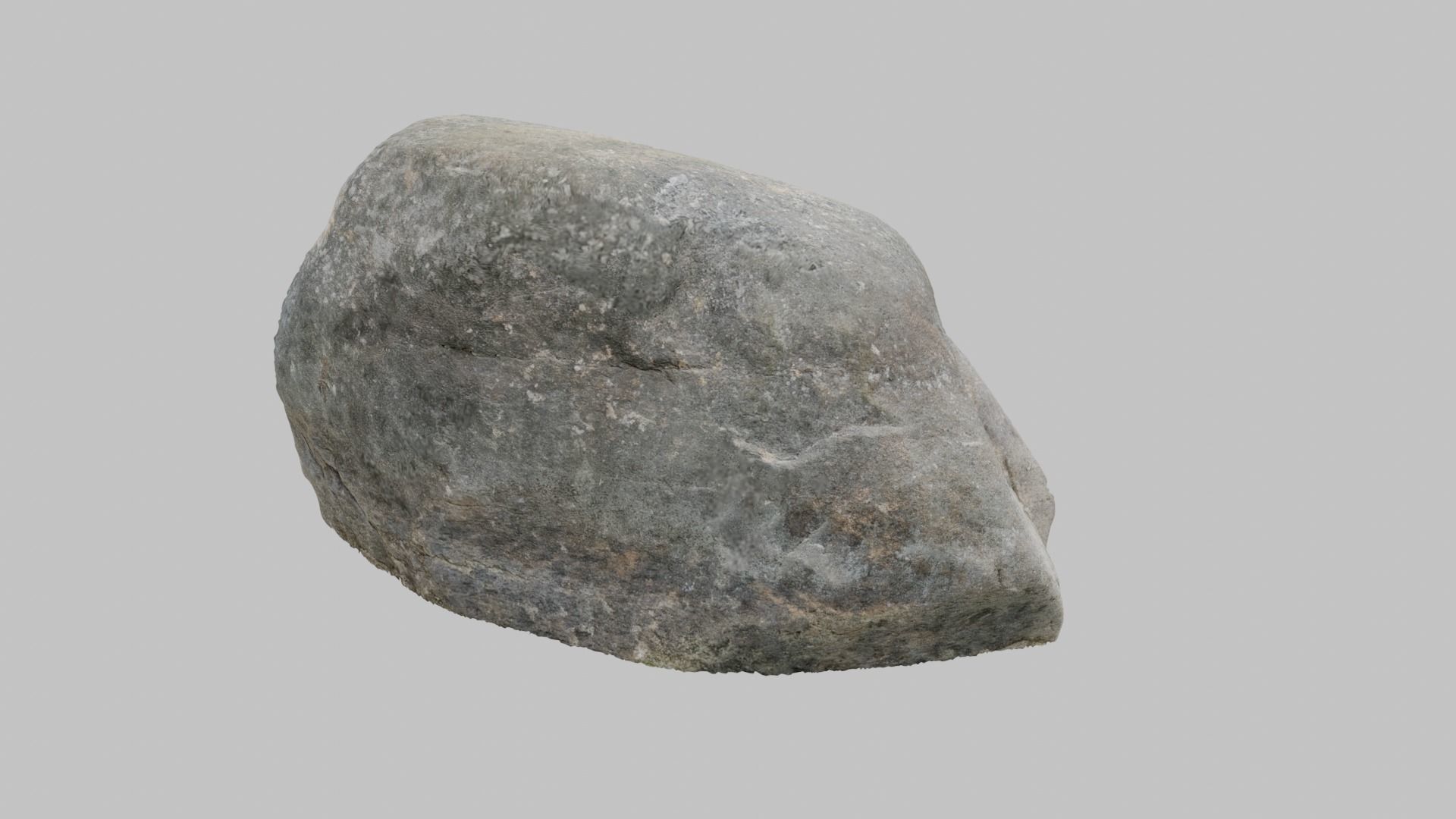 Gray Boulder - Varying LOD free VR / AR / low-poly 3D model | CGTrader