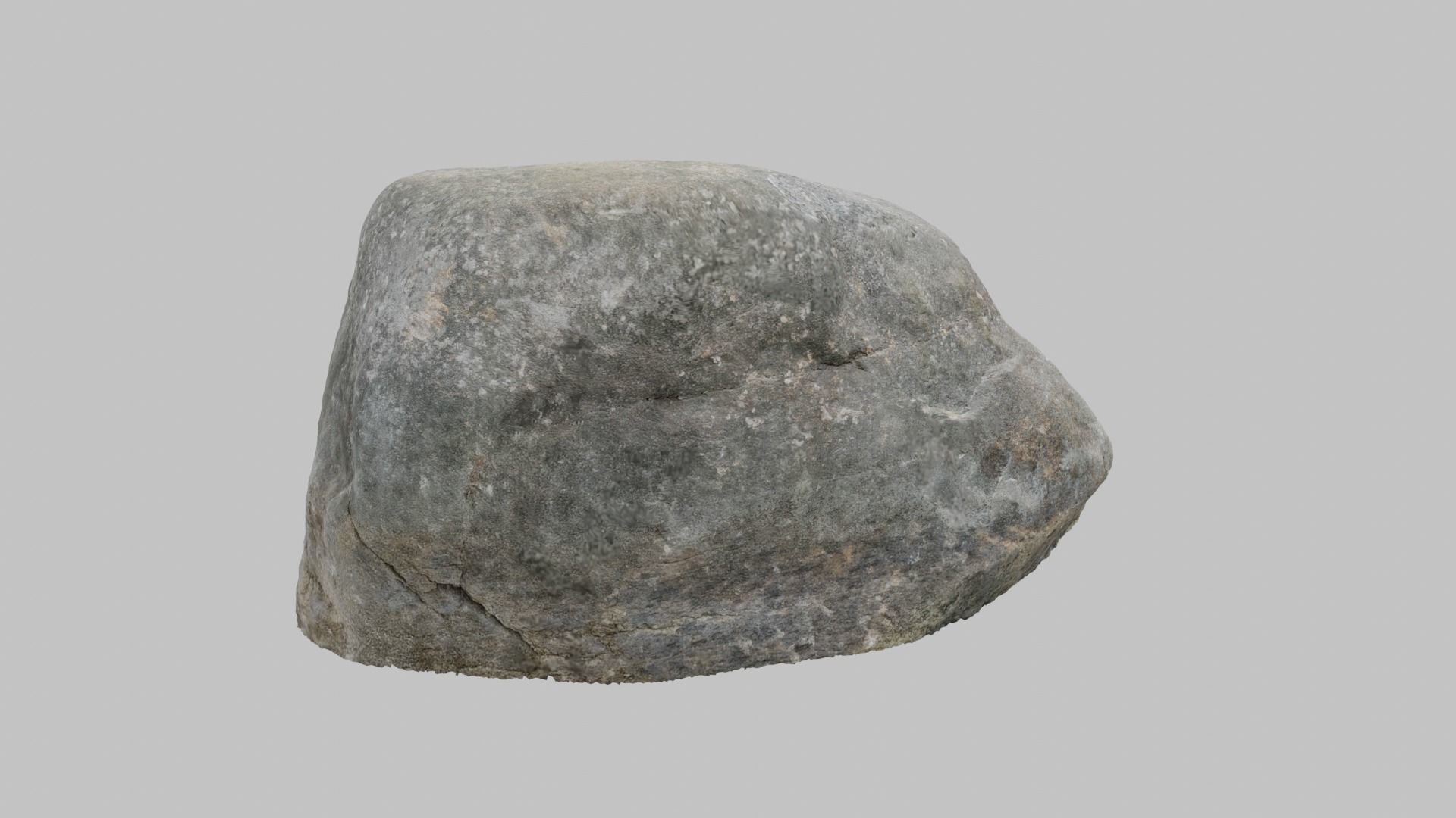 Gray Boulder - Varying LOD free VR / AR / low-poly 3D model | CGTrader