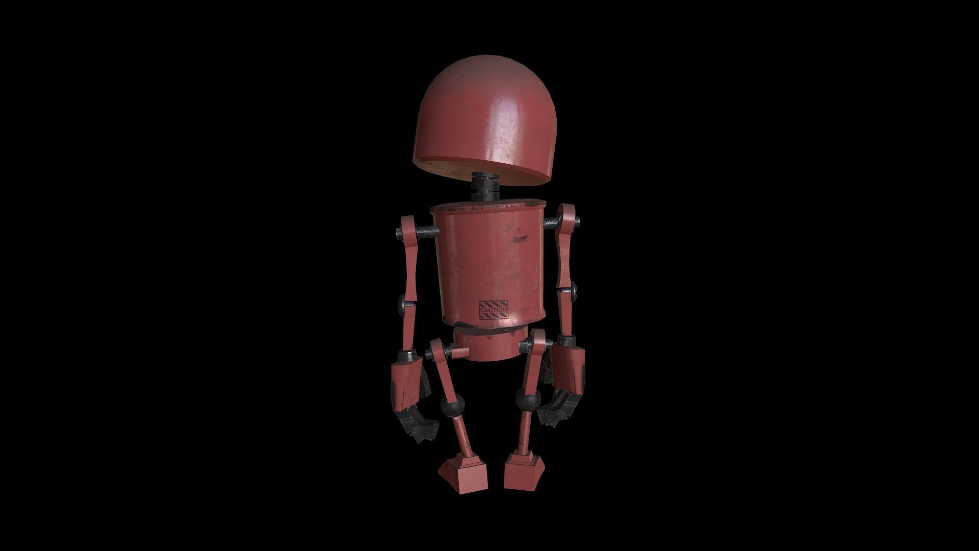 Robot free VR / AR / low-poly 3D model | CGTrader