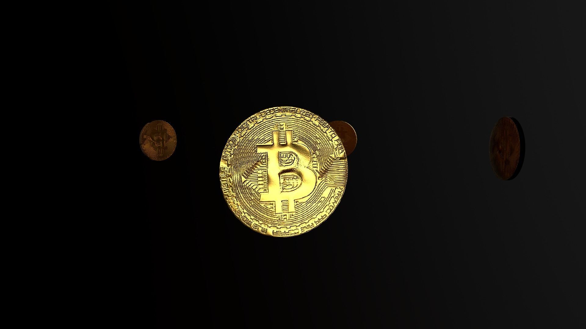 Bitcoin - Realistic ready to use Bitcoin 3d model free 3D model | CGTrader