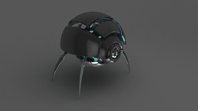 3D model Spider Insect Robot - 3D model VR / AR / low-poly | CGTrader