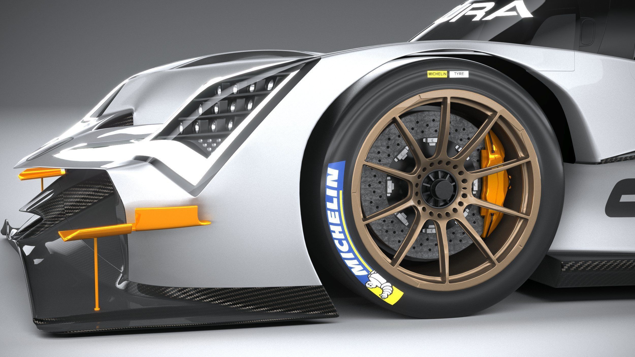 Acura ARX-06 Racecar 2023 3D model | CGTrader