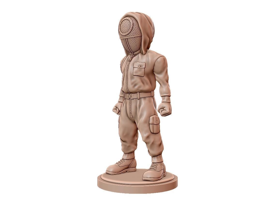 3d models figures of guards from the serial Squid Game 3D model 3D ... 3d models figures of guards from the serial Squid Game 3D model 3D ...