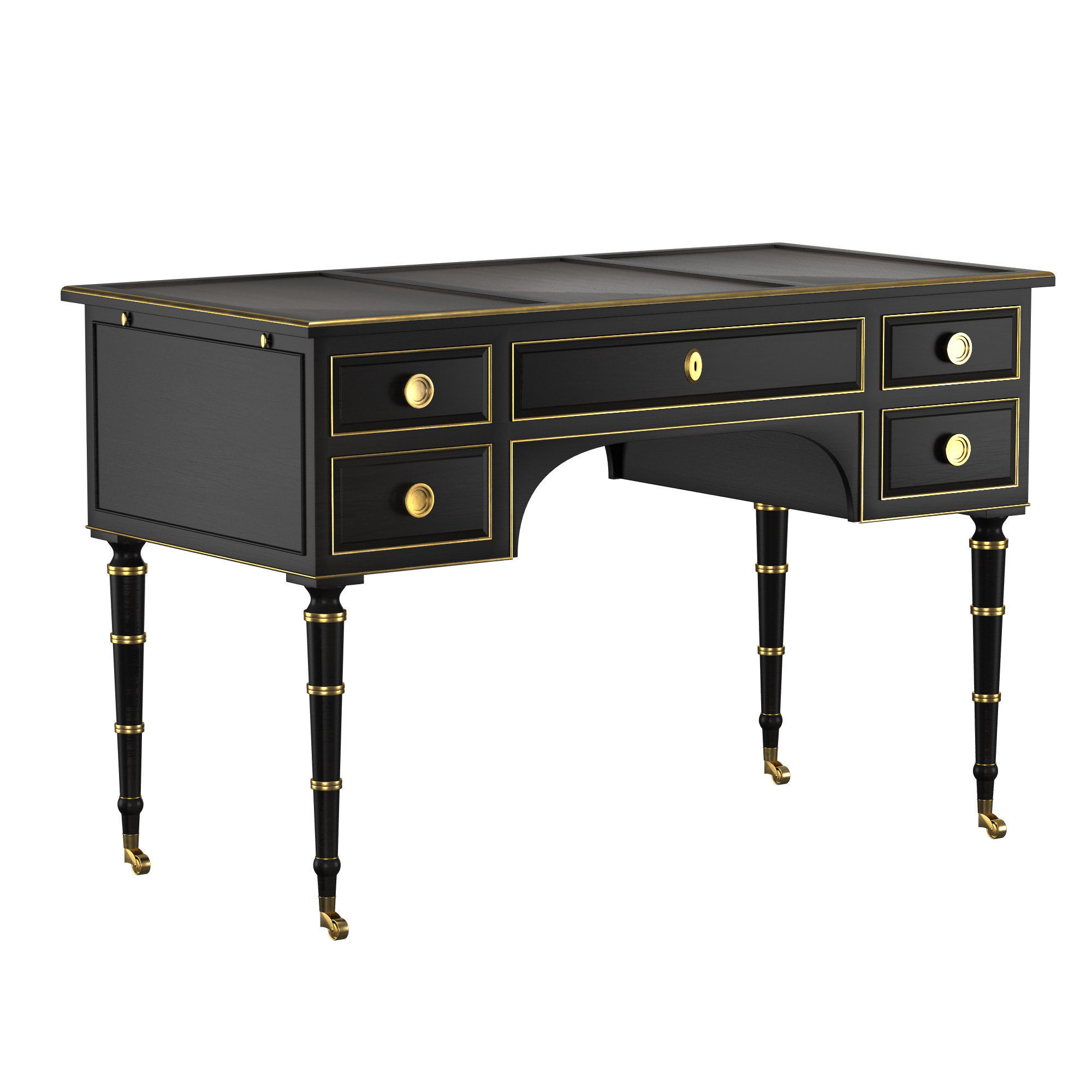 Maison Jansen Bureau Plat - Lawton Mull 3D model | CGTrader