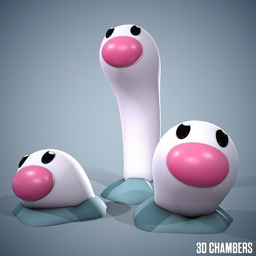 Wiglett STL - POKEMON SCARLET POKEMON VIOLET 3D model 3D printable ...