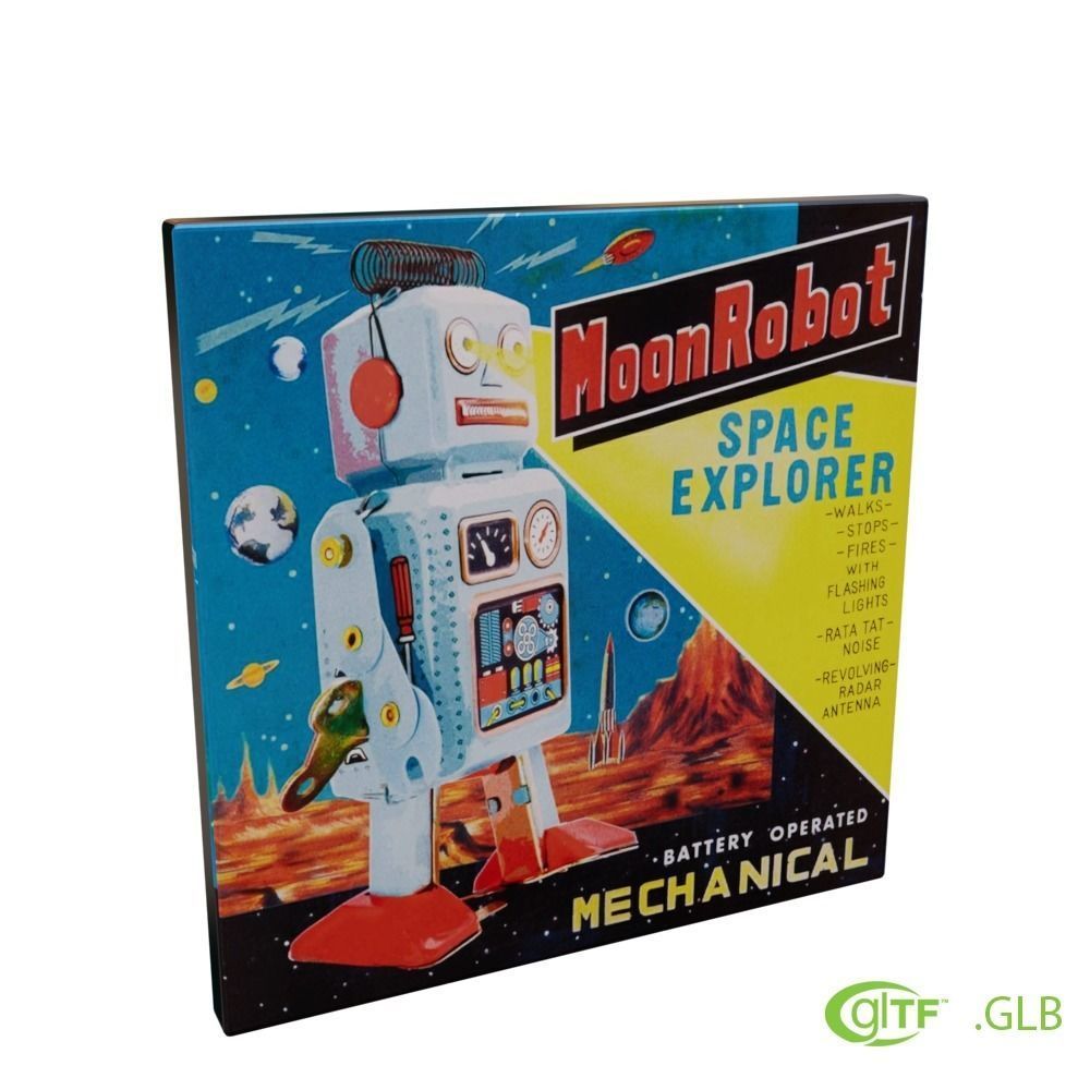 UE5 GLTF GLB 3D MODEL ROBOT CABINET 3D model | CGTrader