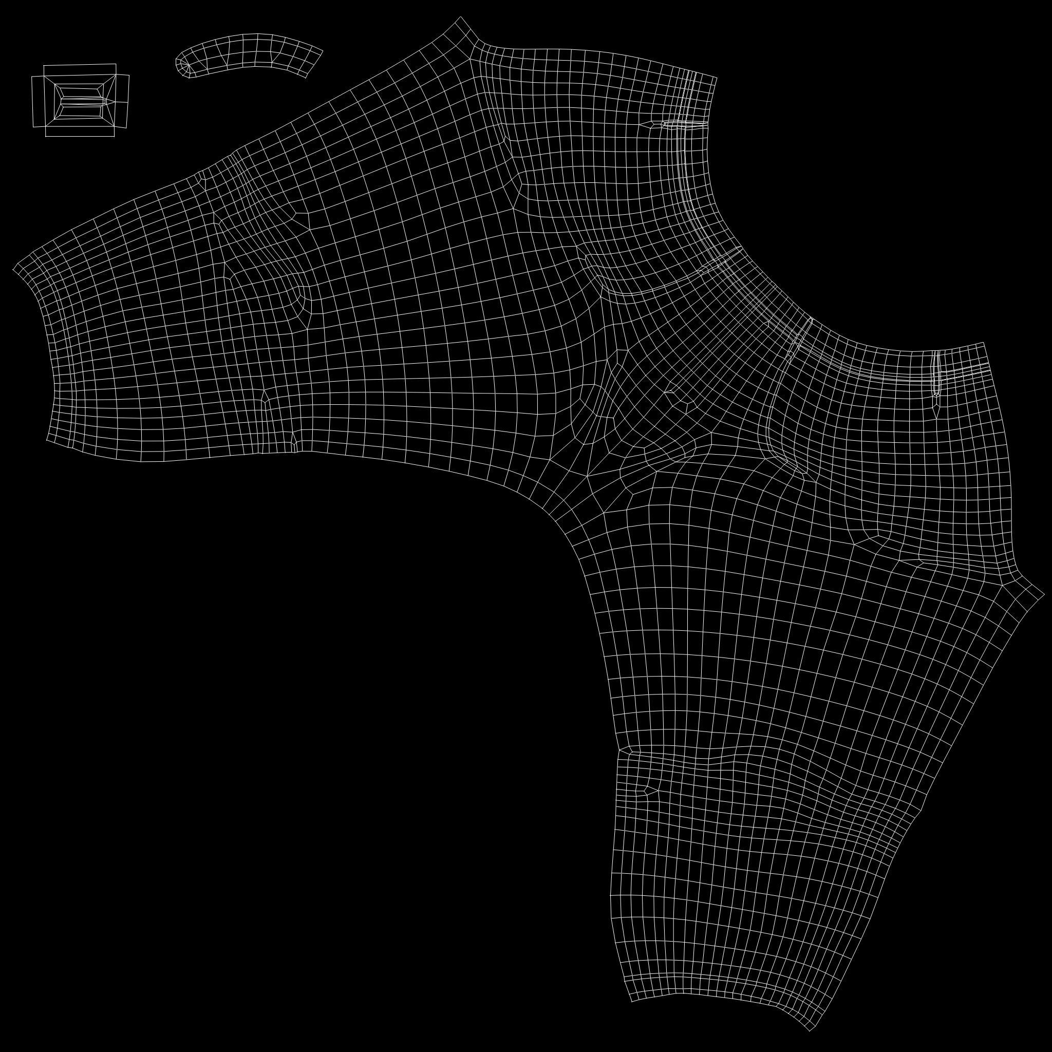 3D model Beige High Waist Capri Pants Trousers VR / AR / low-poly ...