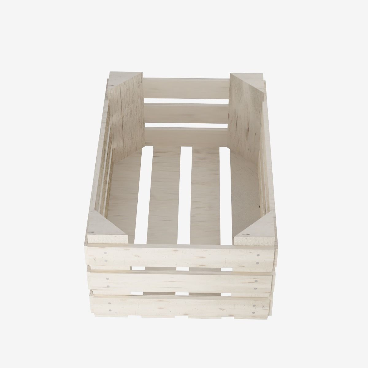 3D model Wooden Fruit Crate VR / AR / low-poly | CGTrader