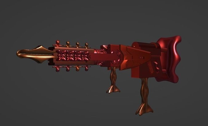 Gun arm 3D model | CGTrader