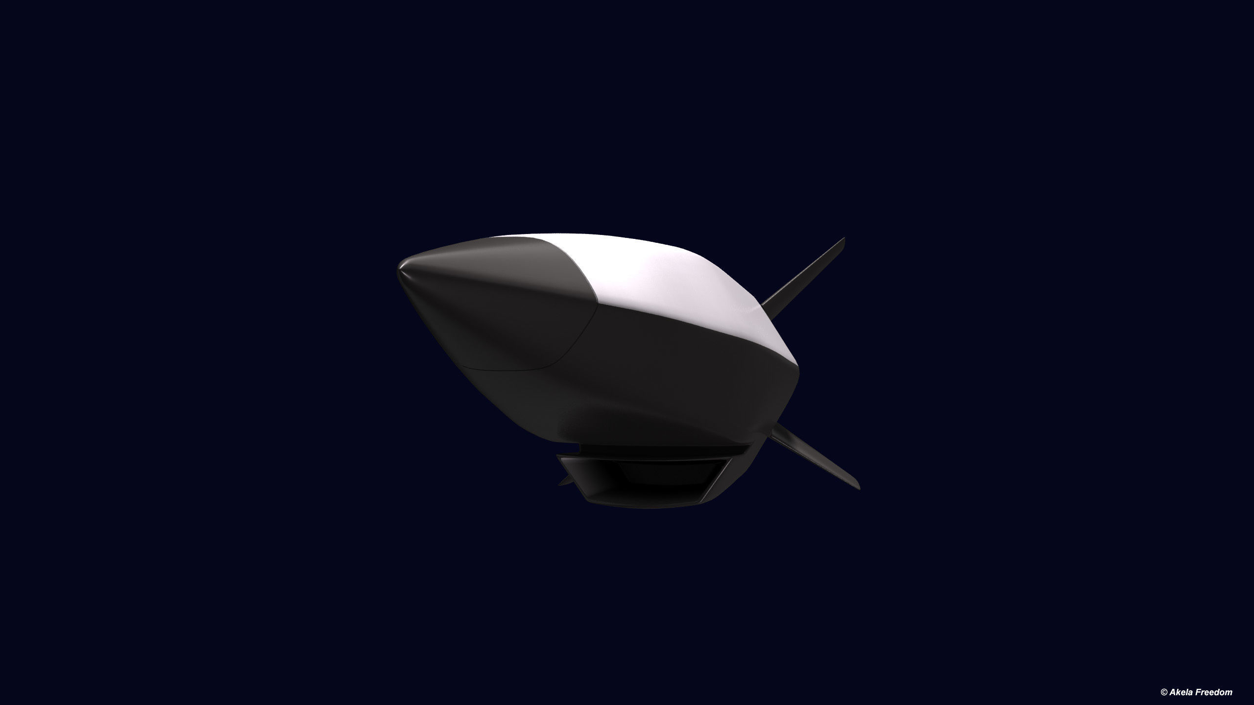 Hypersonic Attack Cruise Missile HACM 3D model animated | CGTrader