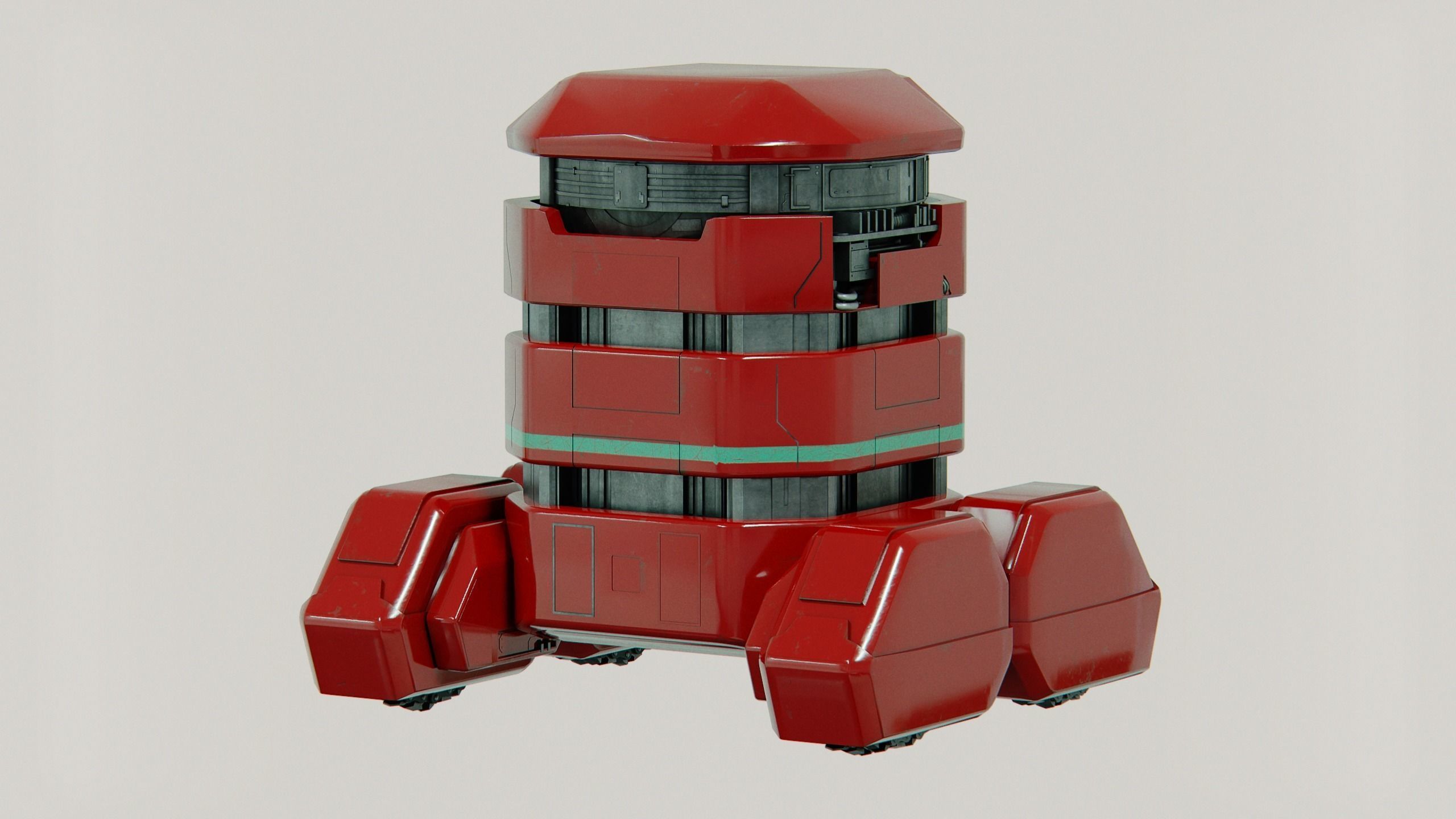 B2EMO Droid FLASHBACK EDITION - Star Wars Andor 3D model | CGTrader