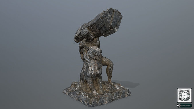 3D model Hercules and Lion VR / AR / low-poly | CGTrader