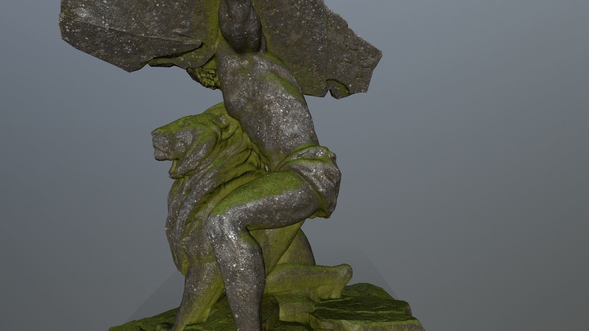 3D model Hercules and Lion VR / AR / low-poly | CGTrader