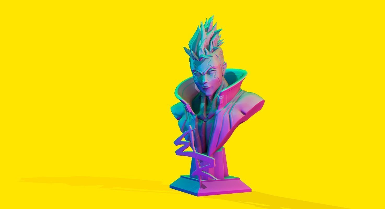 David Edge Runners Cyberpunk 3D model 3D printable | CGTrader