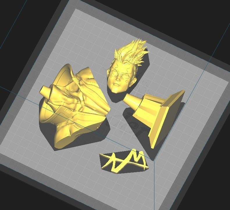 David Edge Runners Cyberpunk 3D model 3D printable | CGTrader