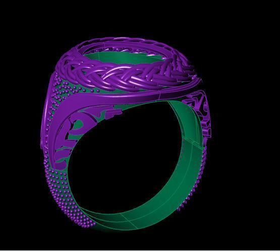 Rings 3D model 3D printable | CGTrader