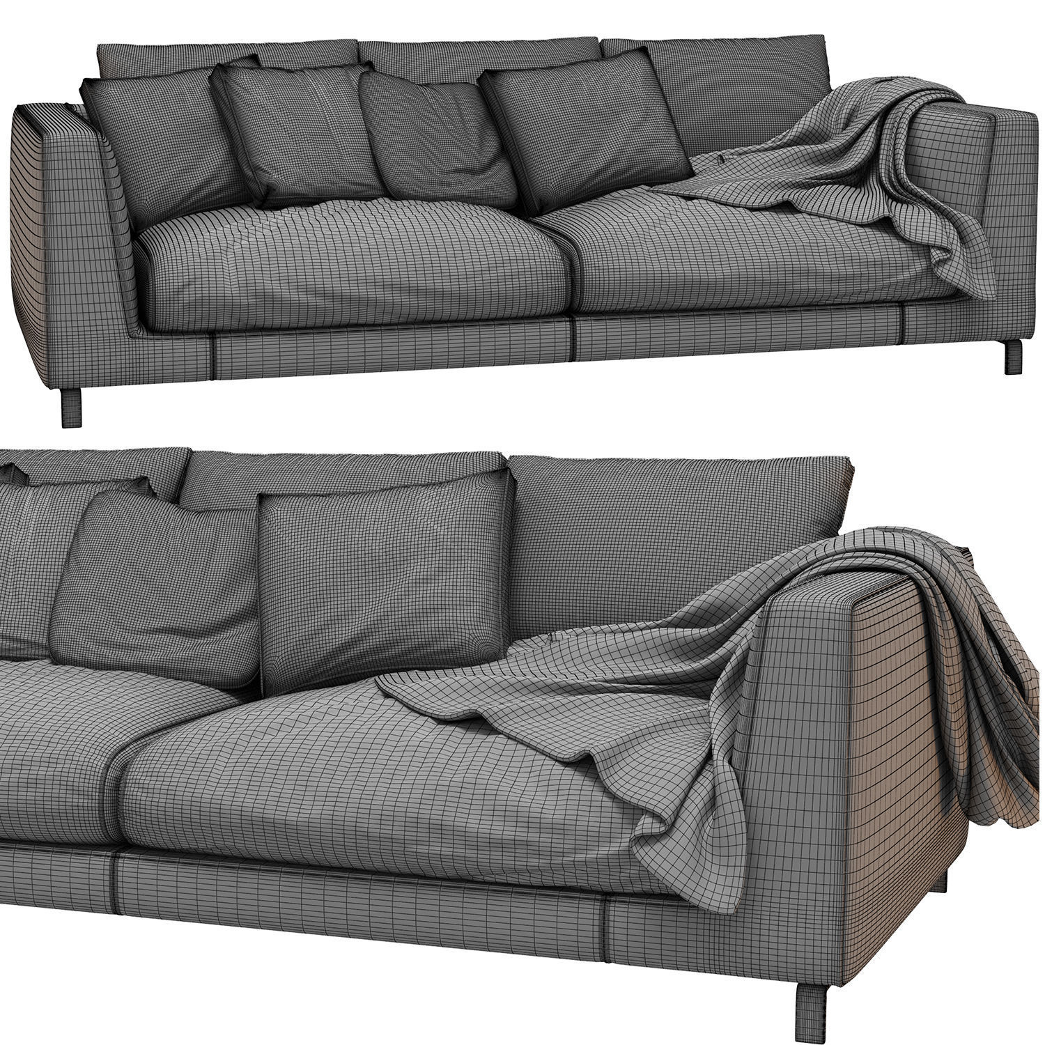 Ray BB Italia Sofa 3D model | CGTrader