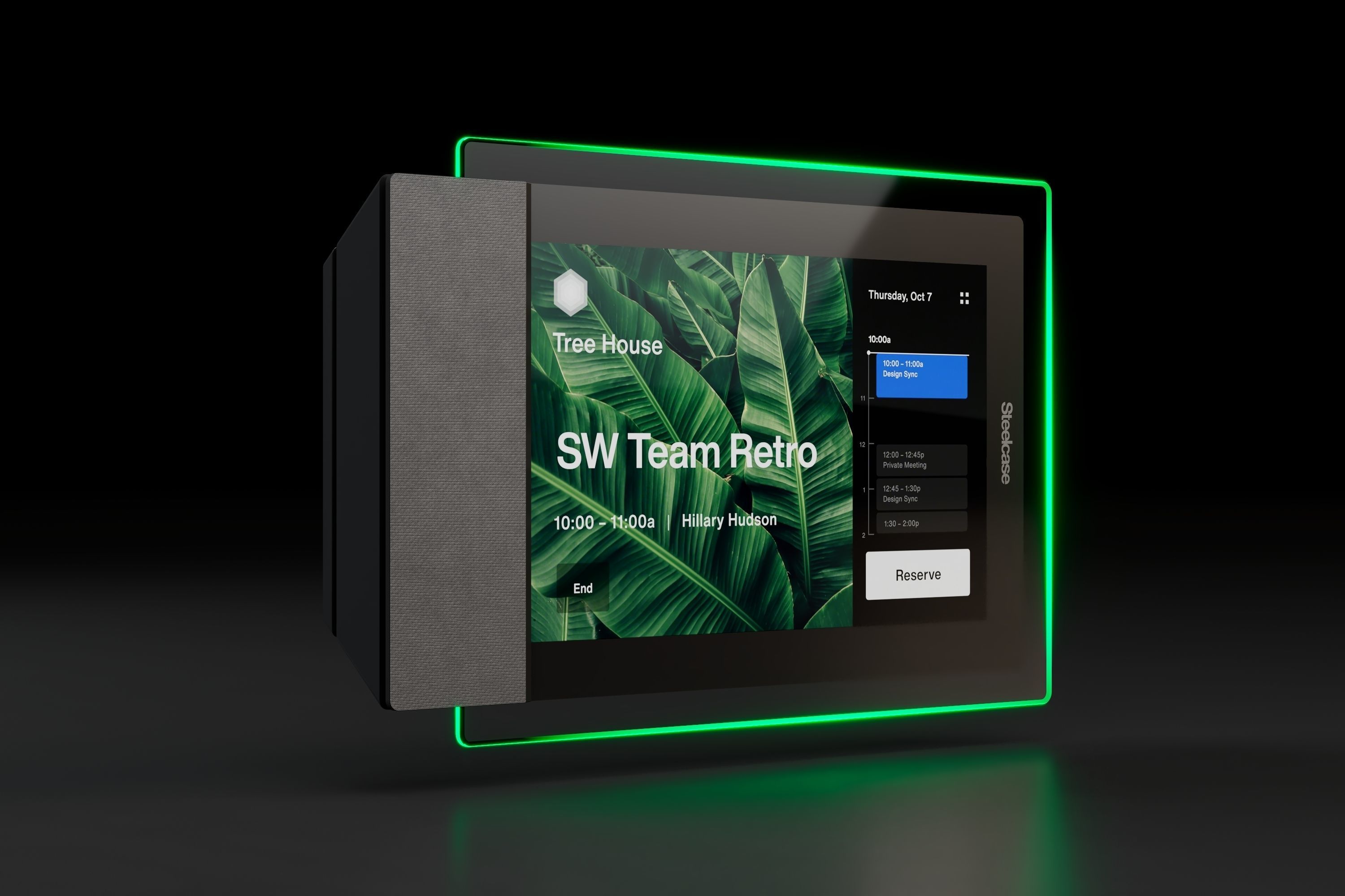 3D model Meeting Room Scheduling System - RoomWizard by Steelcase VR ...