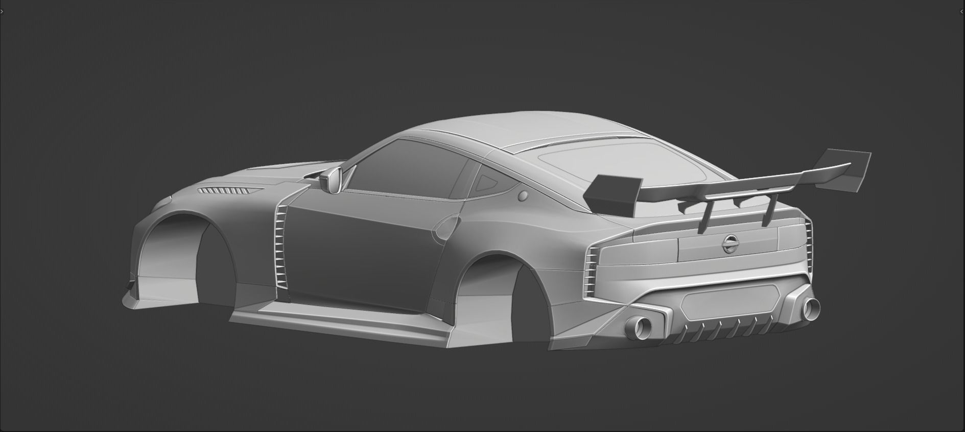 Nissan 400Z Nismo Hycade 3D model | CGTrader