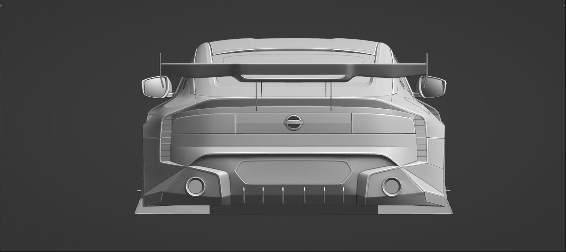 Nissan 400Z Nismo Hycade 3D model | CGTrader