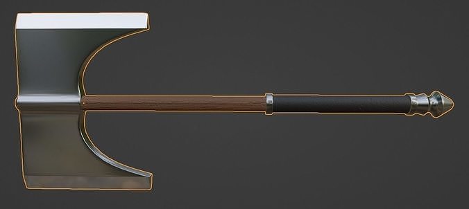 Battle axe 3D model | CGTrader