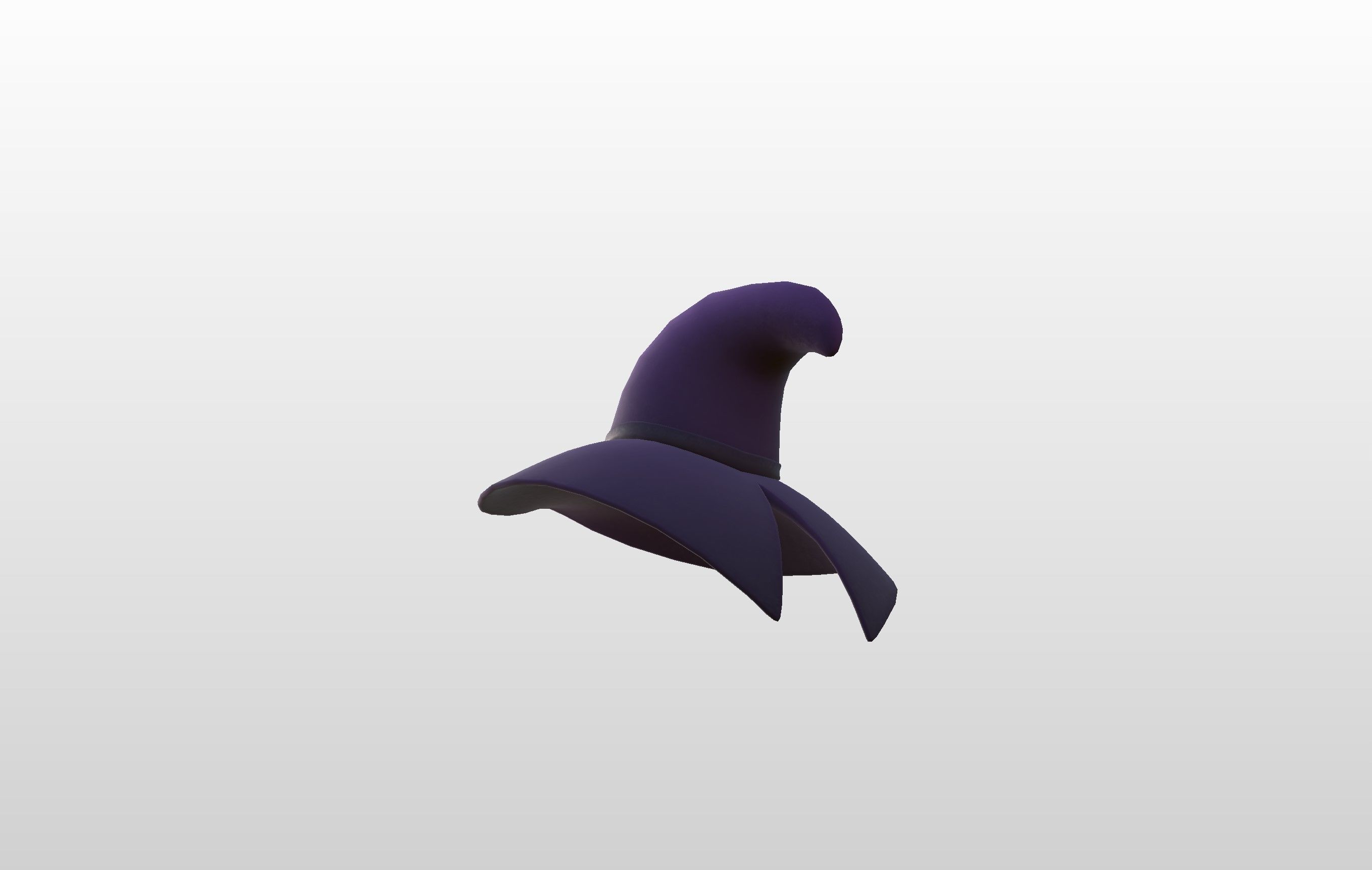 3D model Hat002 Witch Hat VR / AR / low-poly | CGTrader