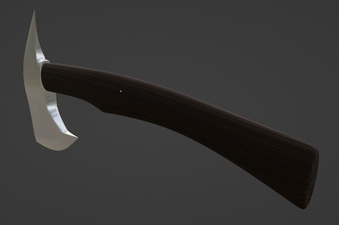 Modern tool-battle axe 3D model | CGTrader