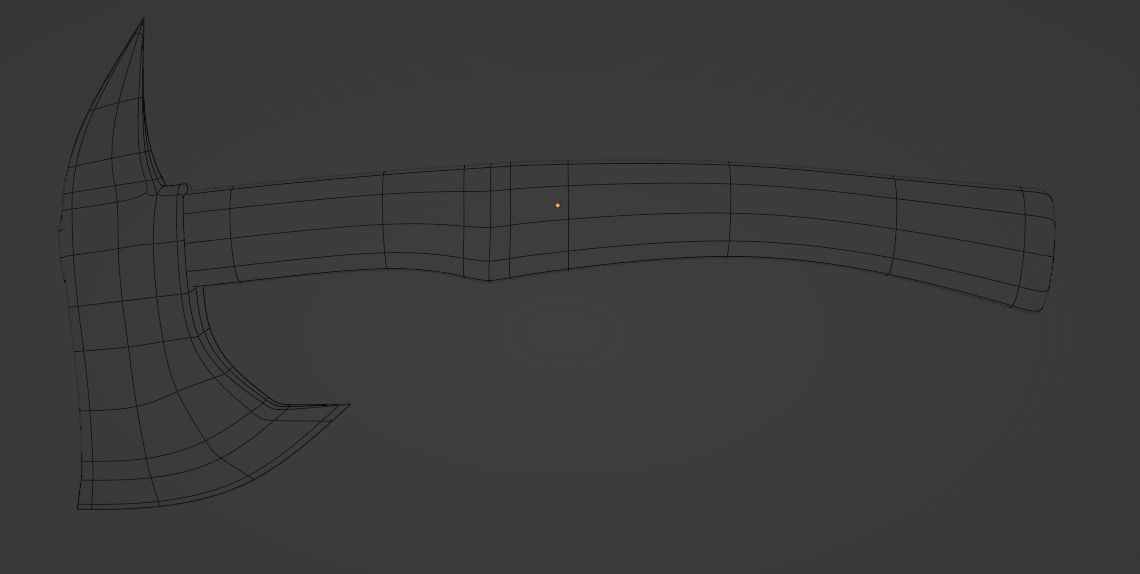 Modern tool-battle axe 3D model | CGTrader