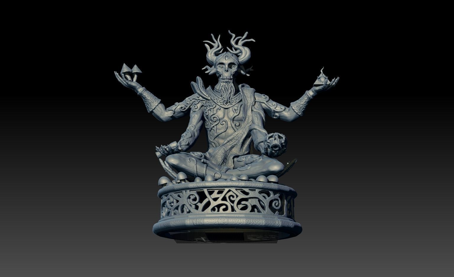 Ayahuasca devil 3D model 3D printable | CGTrader